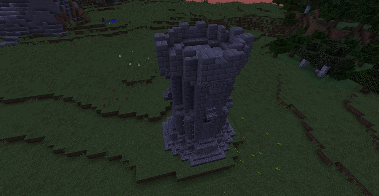 My Tree with Castle Minecraft Map