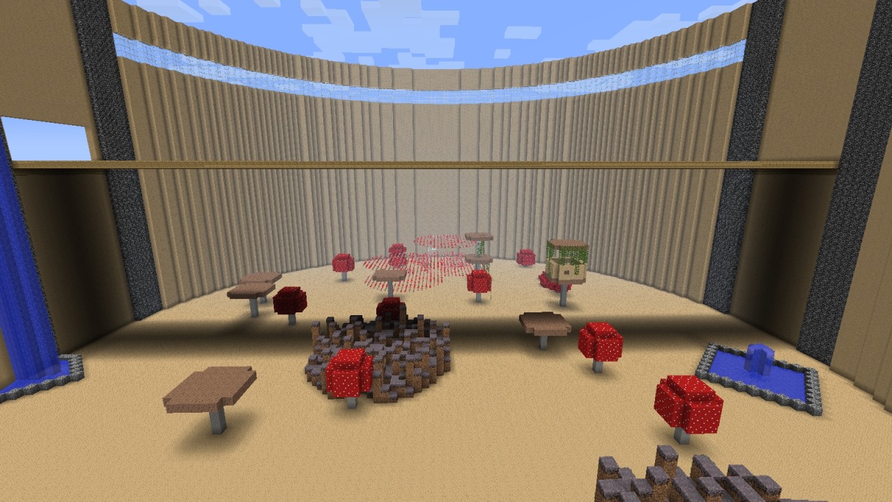 Mushroom Battle Arena Minecraft Map