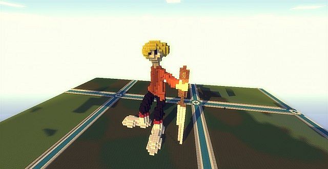 -Minecraft Player Statues- Built For You Minecraft Map
