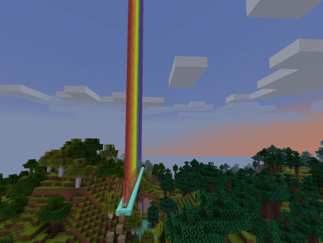 Rainbow View Minecraft Map