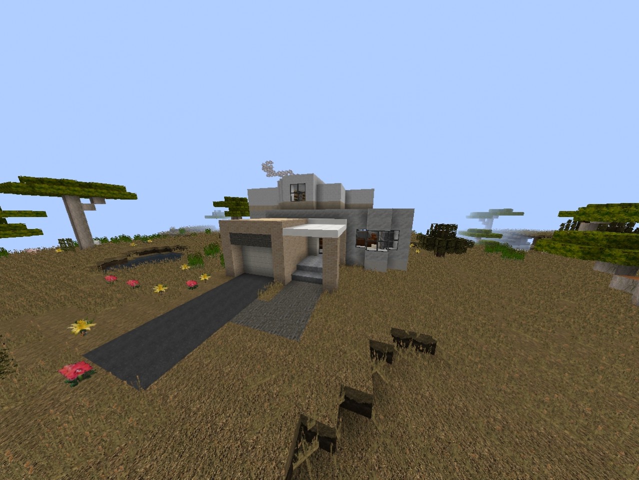 Modern House (my irl house) Minecraft Map