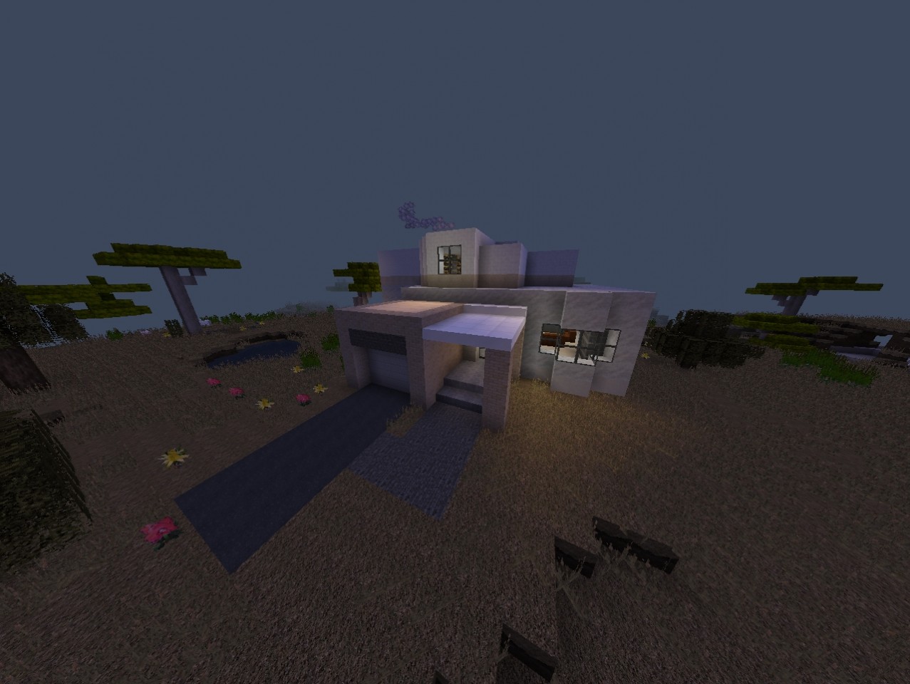 Modern House (my irl house) Minecraft Map