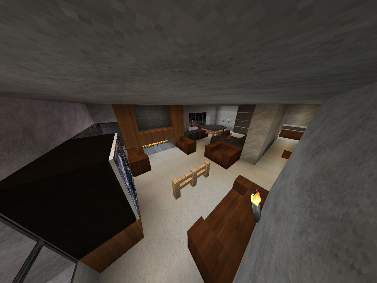 Modern House (my irl house) Minecraft Map