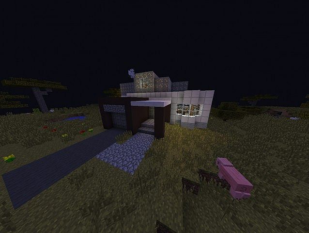 Modern House (my irl house) Minecraft Map