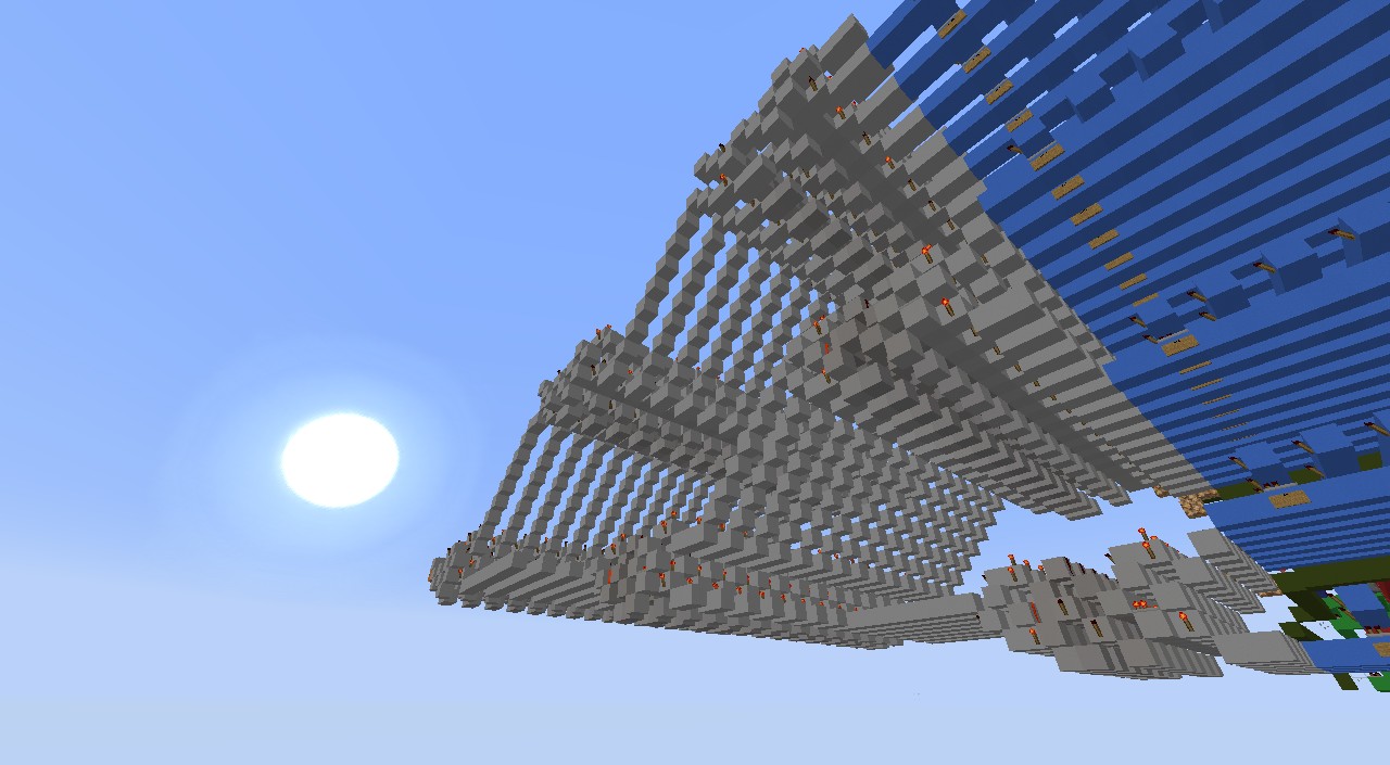 17 Bit Decimal to Binary Decoder Minecraft Map