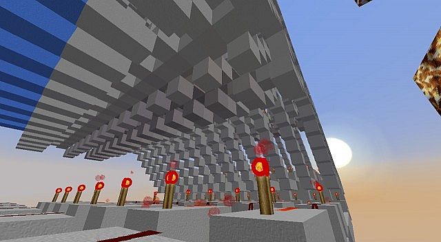 17 Bit Decimal to Binary Decoder Minecraft Map