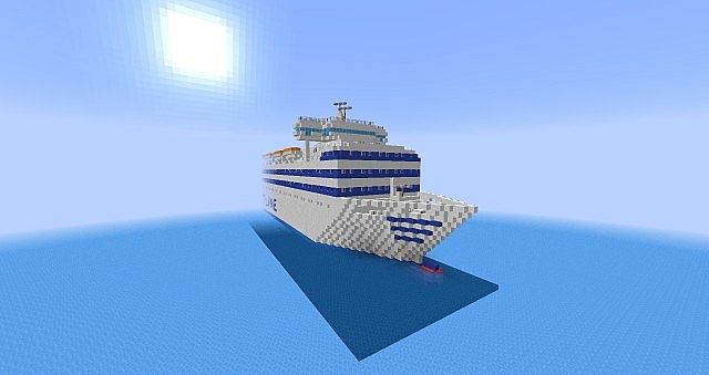 M/S Estonia 1:1 scale remake Minecraft Map