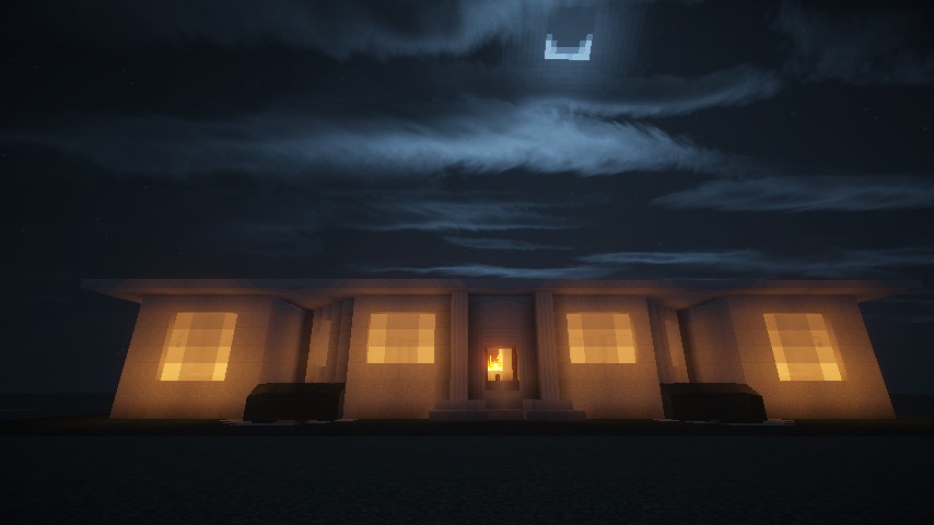 Modern House V1(working lights) Minecraft Map