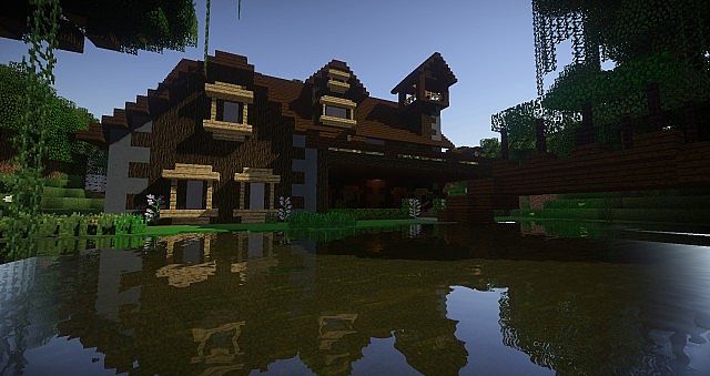 Island Bayou Mansion Minecraft Map