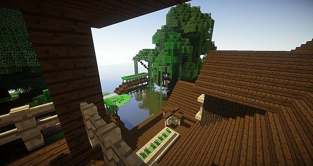 Island Bayou Mansion Minecraft Map