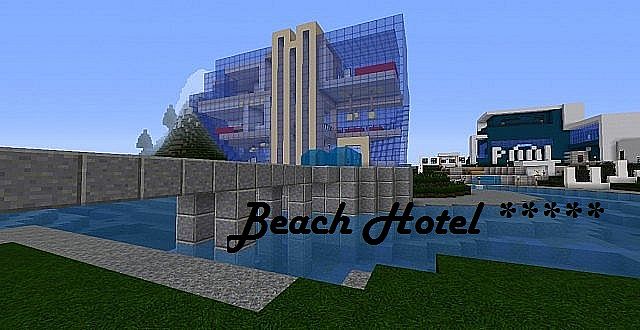 Beach Hotel ***** Minecraft Map