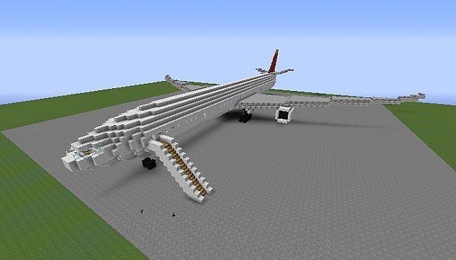 Boeing 777-300ER Minecraft Map