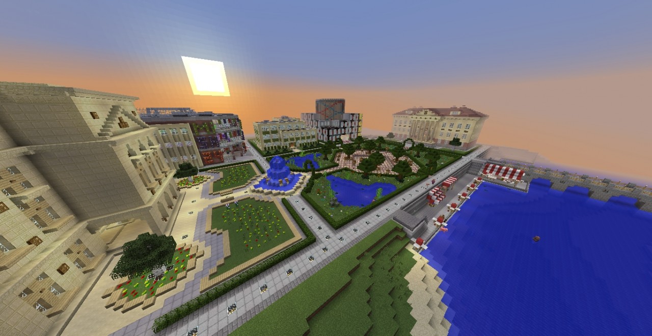 9 Worlds Minecraft Map