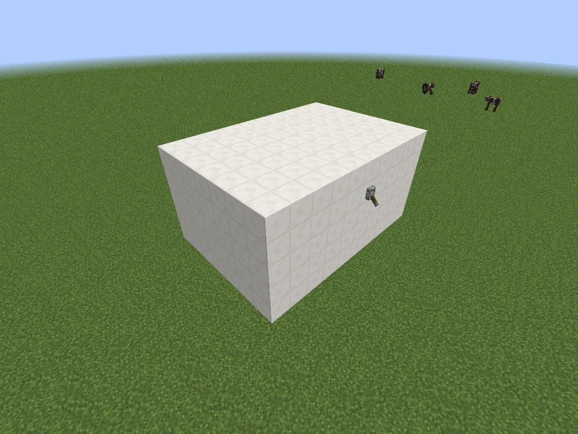 Super Compact 2x2 Hidden Door Minecraft Map