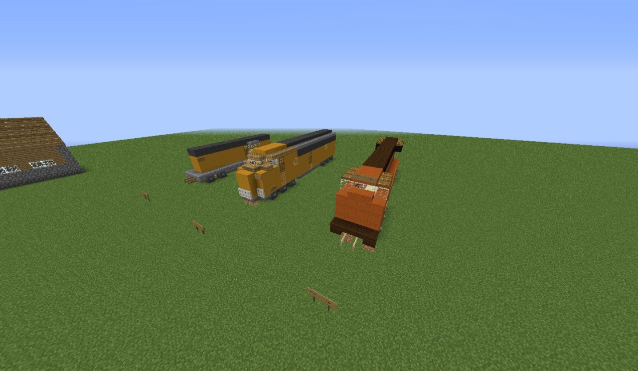 Train Pack (EMD E7, EMD GP7 and GE ES44DC) Minecraft Map