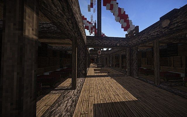 Roman war galley [Realistic] Minecraft Map