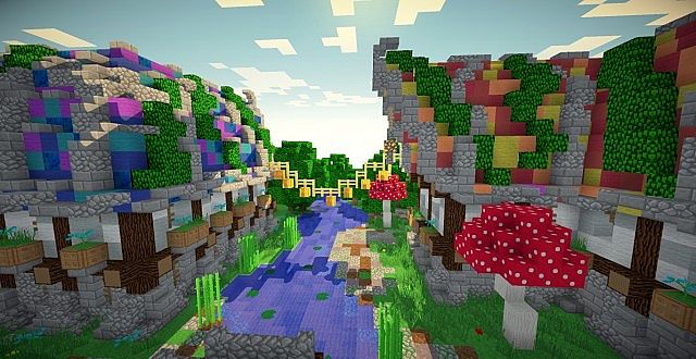Fantasy village Minecraft Map