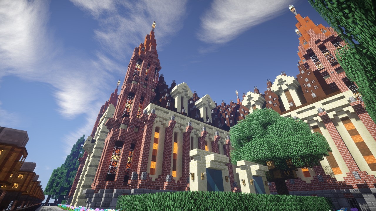 Aero-Craft Server's New Hub by: Hoop281 Minecraft Map