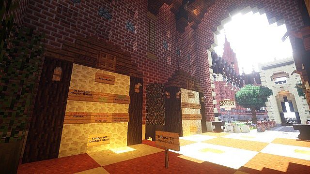 Aero-Craft Server's New Hub by: Hoop281 Minecraft Map