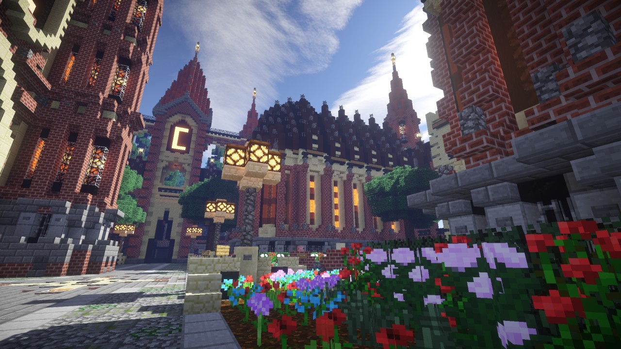 Aero-Craft Server's New Hub by: Hoop281 Minecraft Map