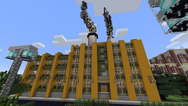 Oil Refinery Minecraft Map