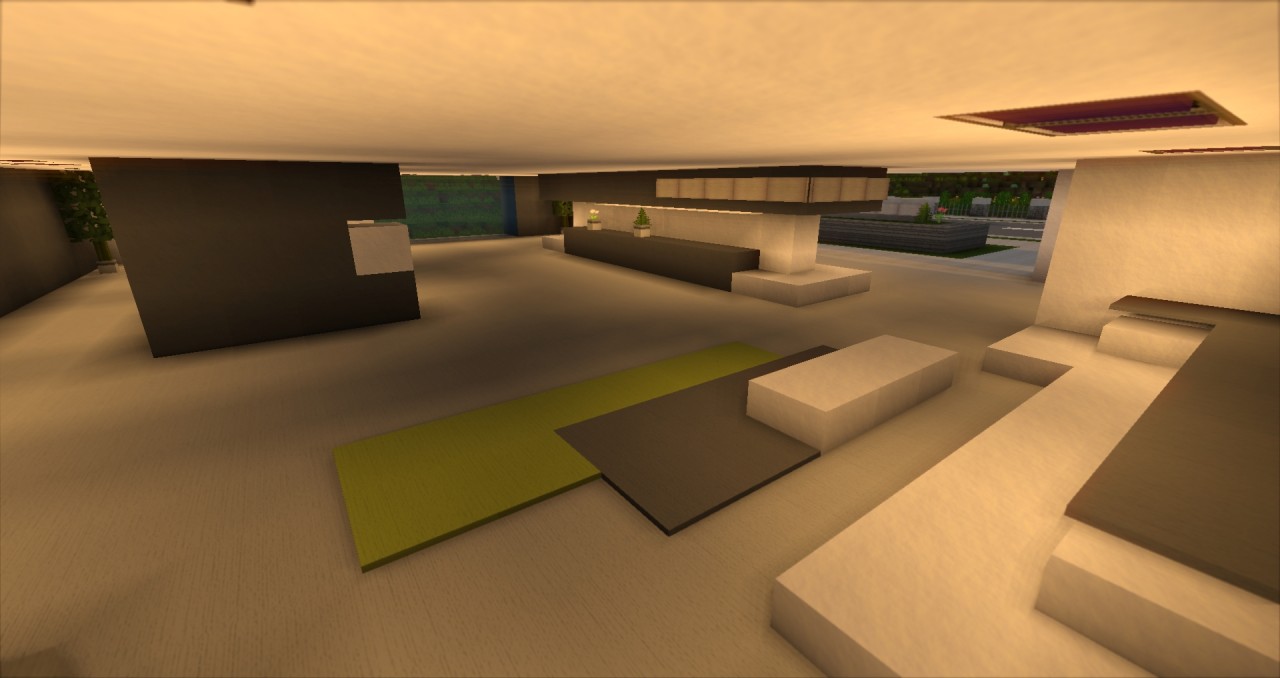 Modern Apartment Building Minecraft Map