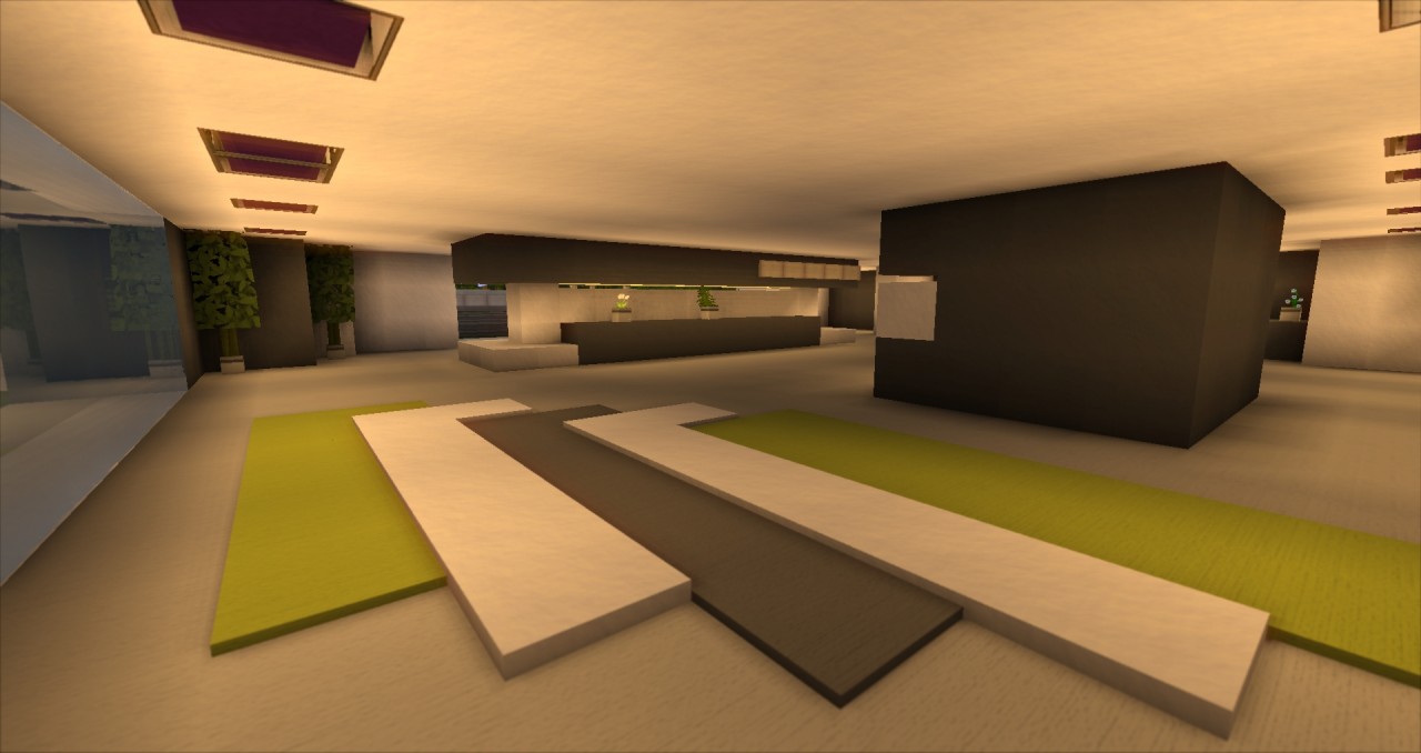 Modern Apartment Building Minecraft Map