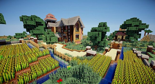 survival house Minecraft Map