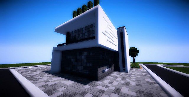 [Crazy] Modern House Minecraft Map