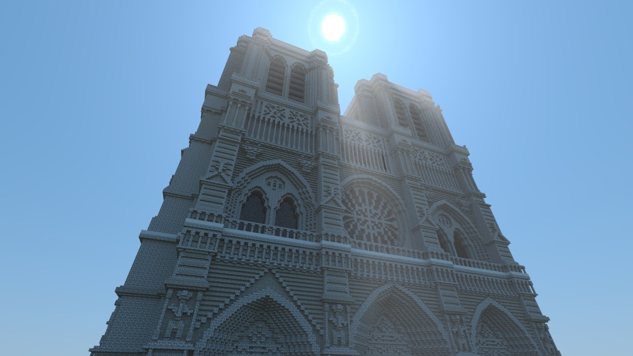 Notre Dame Cathedrale by danielos125! Minecraft Map