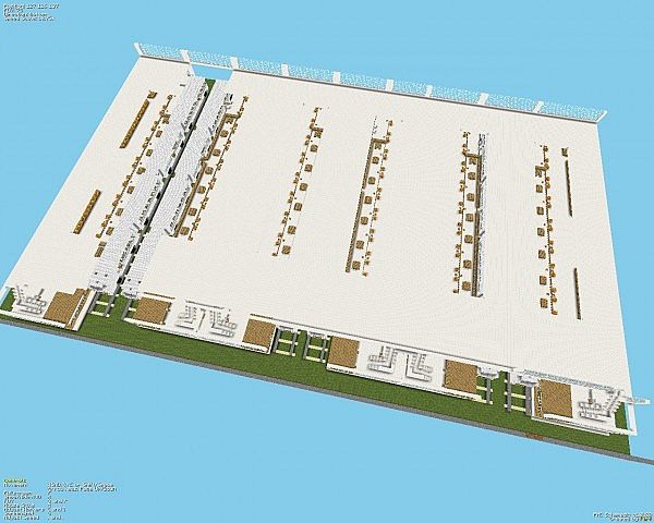 Train Station Minecraft Map
