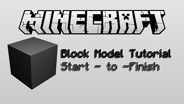 How to Make Block Models in 1.8 Minecraft Blog