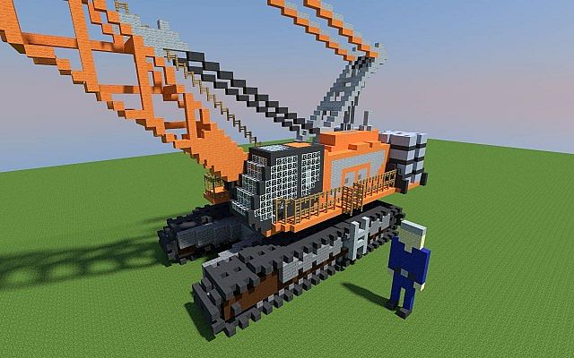 Crawler crane Minecraft Map