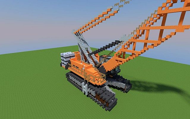 Crawler crane Minecraft Map
