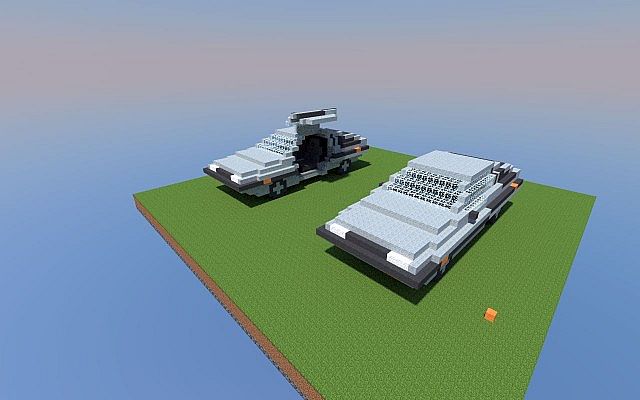 DeLorean DMC-12 Minecraft Map