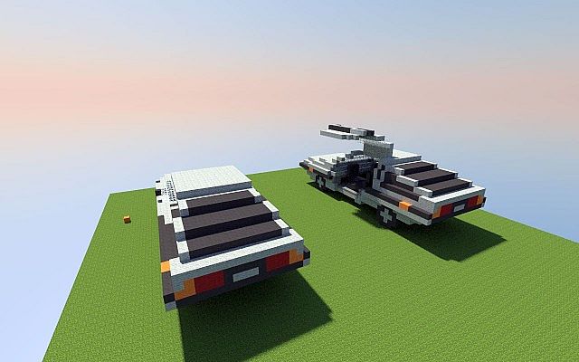 DeLorean DMC-12 Minecraft Map