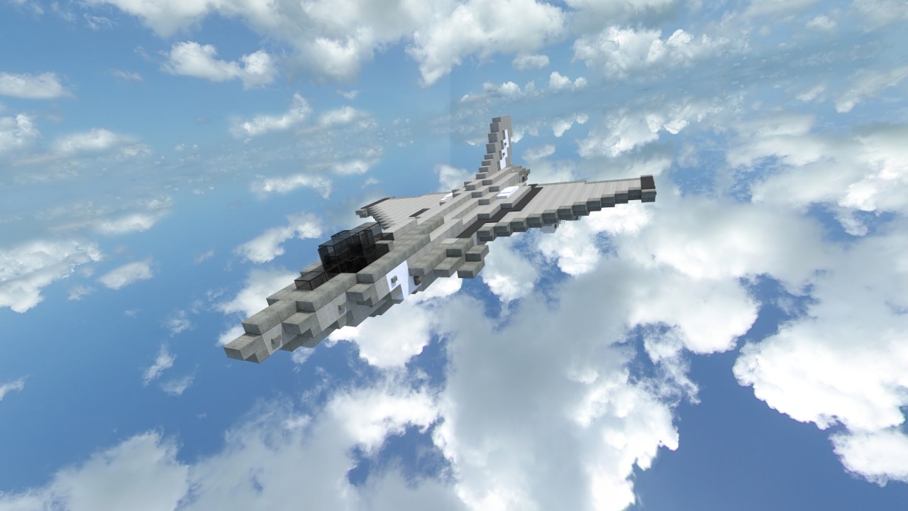 Eurofighter Typhoon Minecraft Map