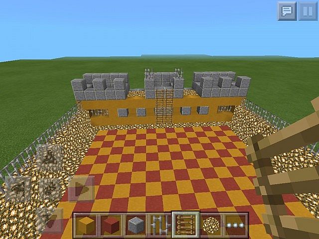 Yellow vs Red pvp game Minecraft Map