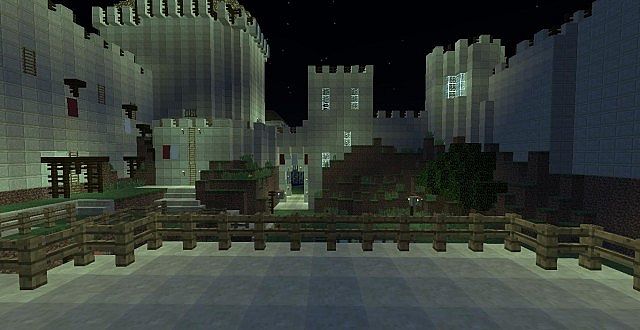 my take on Masyaf (part 1) Minecraft Map