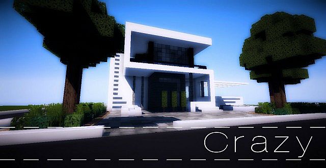 [Crazy] Modern House Minecraft Map