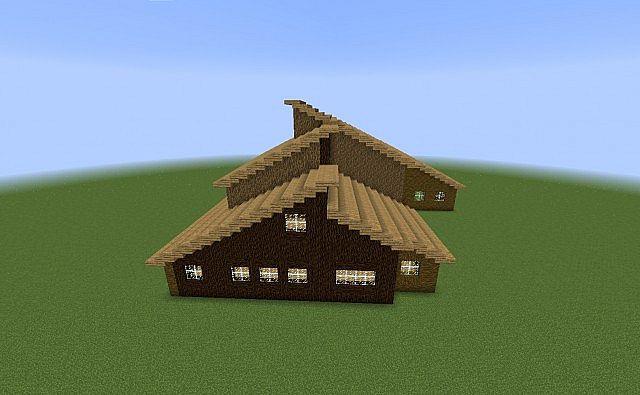Shed-Roof House (House O) Minecraft Map