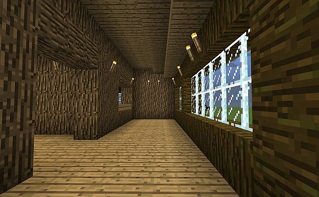 Shed-Roof House (House O) Minecraft Map