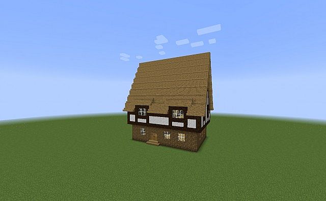 Tudor Cape Cod House Minecraft Map