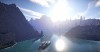 Yacht at Sunfall Valley. Minecraft Map
