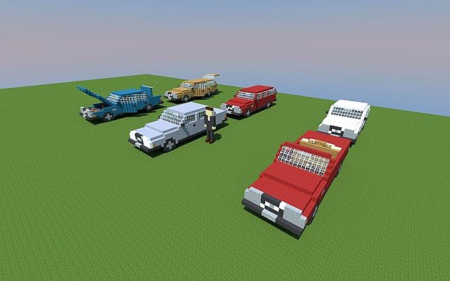 Volvo 240 Minecraft Map