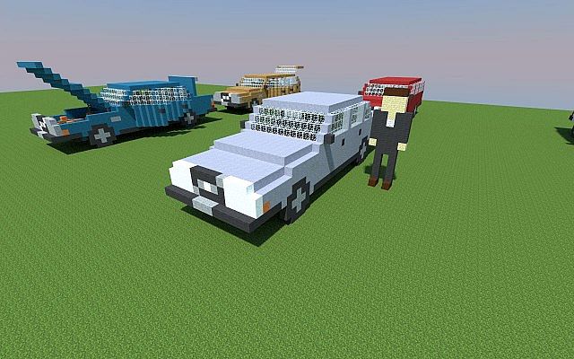 Volvo 240 Minecraft Map