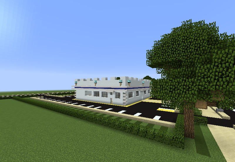 white castle Minecraft Map