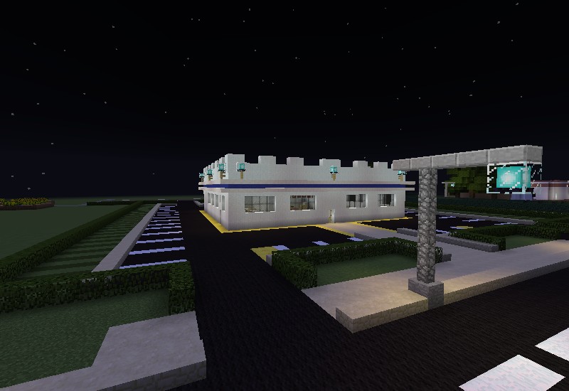 white castle Minecraft Map