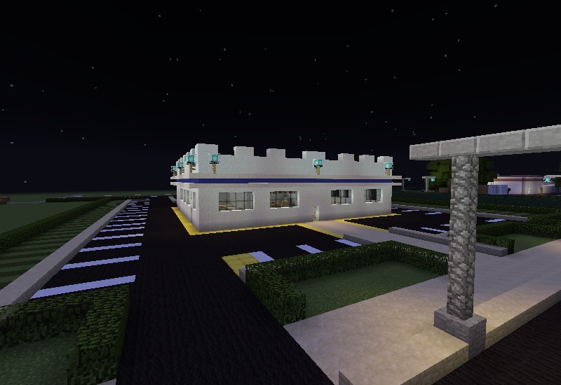 white castle Minecraft Map