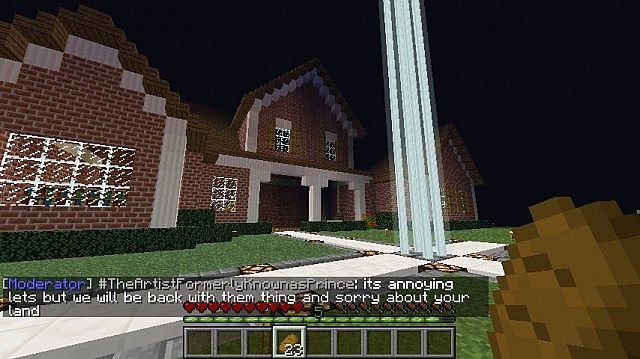 Modern Brick Home Minecraft Map